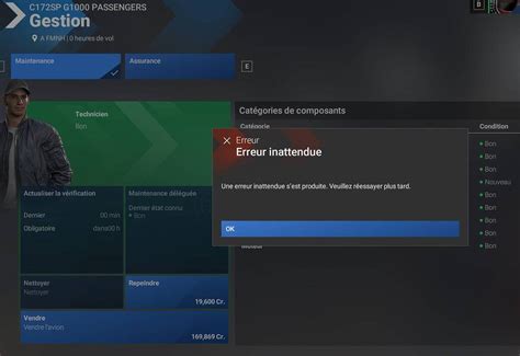 Unexpected Error When Selling Airplane User Interface And Activities