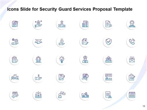 Security Guard Services Proposal Template Powerpoint Presentation Slides Presentation Graphics