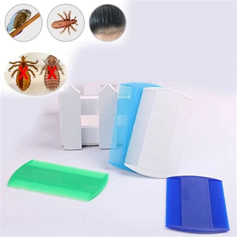 Tools White Head Lice Detection Lice Comb Lice Flea Nit Removal Nit