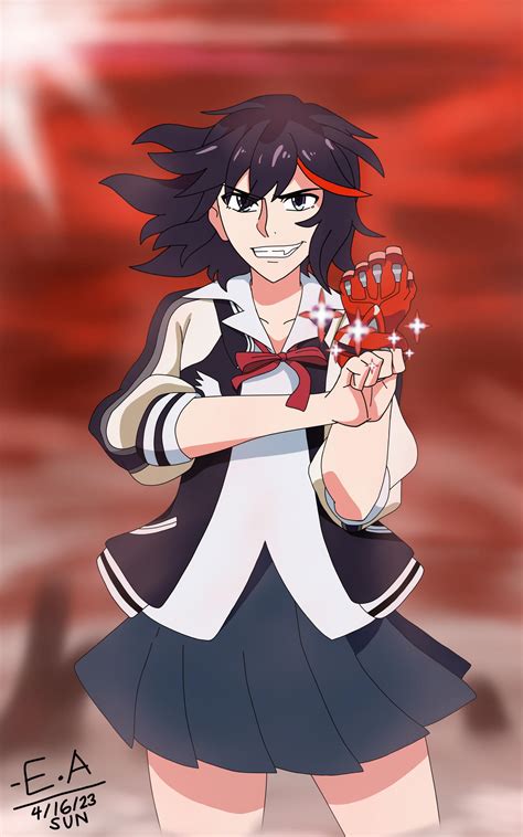 Ryuko Matoi Fanart By L2456 On Deviantart