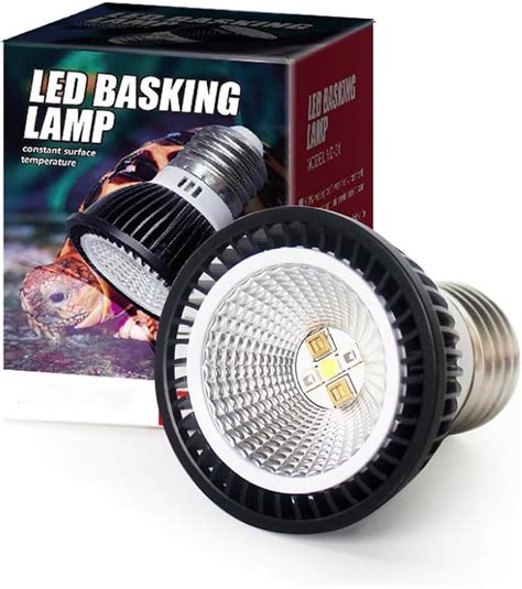 Amazon.com: COSYSA 5.0 UVB Reptile Heat Lamp, LED UVA UVB Full Spectrum Light Bulb, UVB Bulb for ...