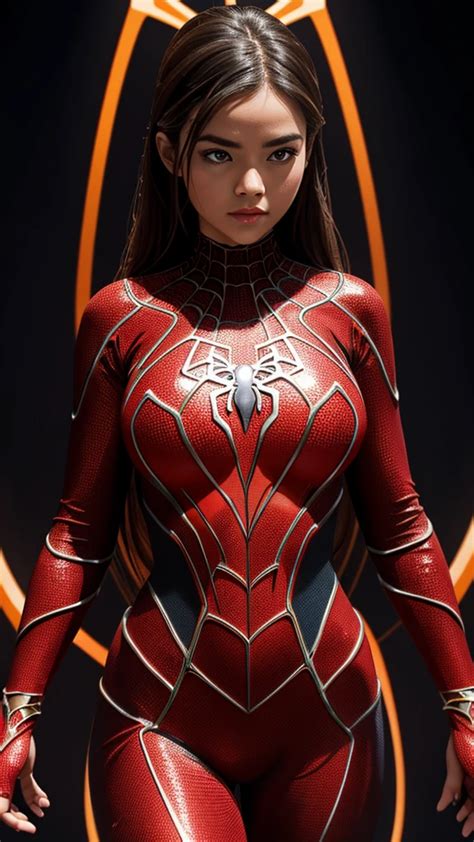 4k Masterpiece 8k Full Hd Cristal Clear A Girl Wearing Spider