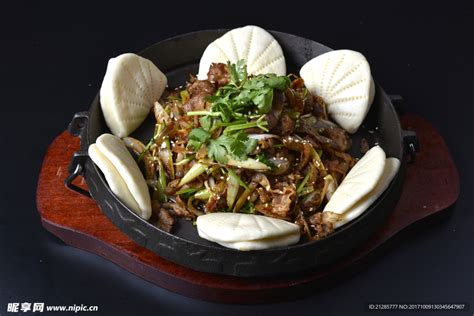 炒烤羊肉摄影图传统美食餐饮美食摄影图库昵图网