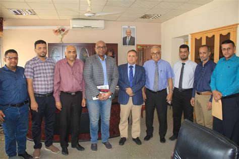 رئيس جامعة عدن يستقبل مدير مكتب الأمم المتحدة لتنسيق المشاريع الاوتشا
