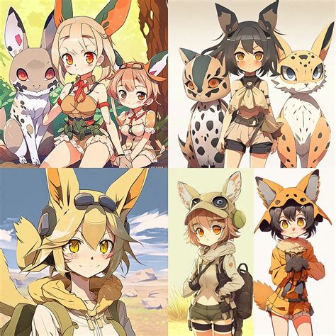 Kemono Friends Midjourney Style Andrei Kovalevs Midlibrary 20