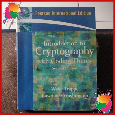 Jual Buku Import Ori Introduction To Cryptography With The Coding Theory Nau Shopee Indonesia