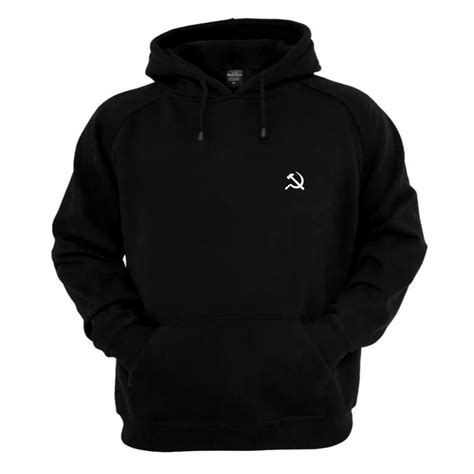 Blusa De Moletom Comunismo Tripalium Com Capuz De Esquerda