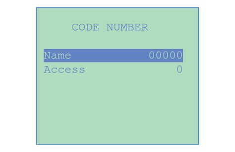 Security Access Code Protect And Secure System Settings