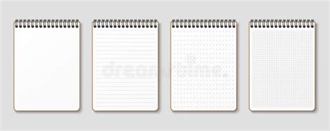 Lined Horizontal Notebook Stock Illustrations Lined Horizontal Notebook Stock