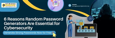 Random Password Generators For Cybersecurity Top Reasons