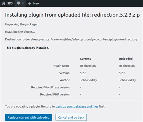 What Causes Wordpress Plugin Installation Failed Destination Folder