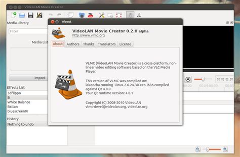 VLMC Open Source Video Editor Created By VideoLAN Team