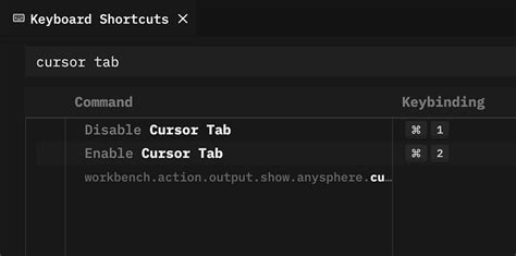 Keyboard Shortcut To Turn Autocomplete On And Off Feature Requests