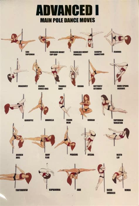 Advanced 1 In 2023 Pole Fitness Pole Moves Pole Dance Moves