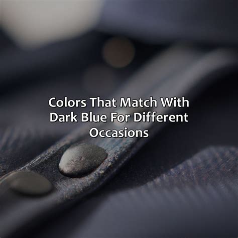 What Color Goes With Dark Blue Colorscombo Com