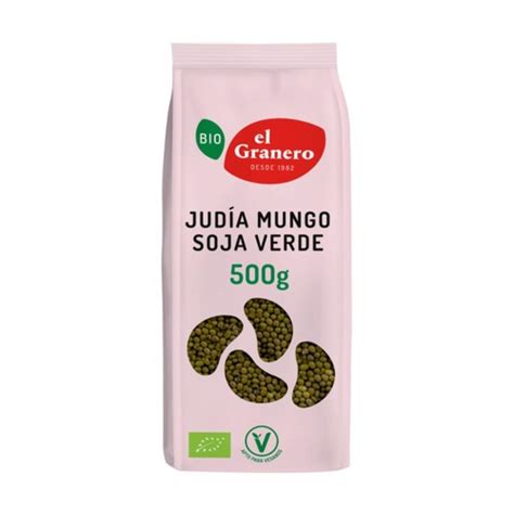 Judia Mungo Soja Verde Bio El Granero 500 Gr En Planeta Huerto