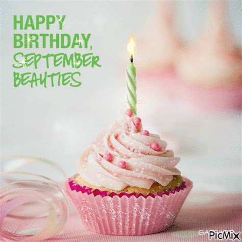September Birthdays Free Animated PicMix
