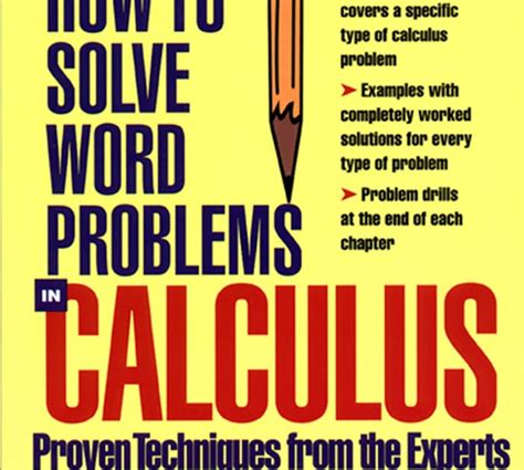 How To Solve Word Problems In Calculus ~ Kσsmσ∮