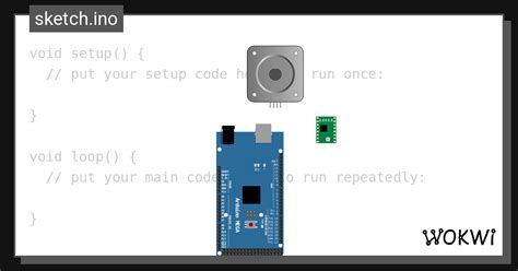 Pilotaggio Stepper Wokwi Esp32 Stm32 Arduino Simulator