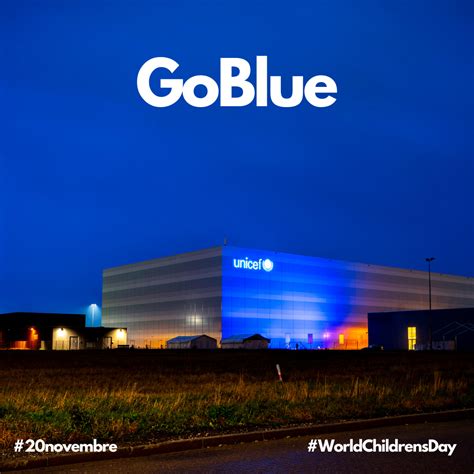 Anci E Unicef Italia “go Blue” I Comuni Illuminano Di Blu Un Monumento Su Diritti Infanzia