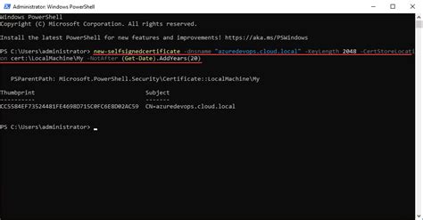 Install Self Signed Ssl Certificate In Azure Devops Server 2022 Devops Forum Vht Forum