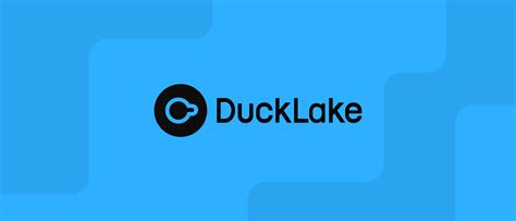 Ducklake Sql As A Lakehouse Format Duckdb