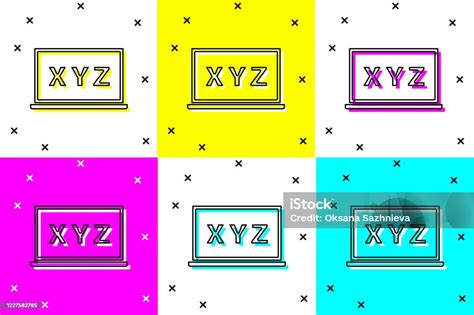 Atur Sistem Koordinat Xyz Pada Ikon Papan Tulis Yang Terisolasi Pada