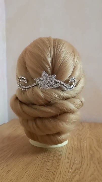 شنیون با آیتکین 🤩 مناسب ترین شنیون برای هر مراسمی🍒 Hair Hairstyle