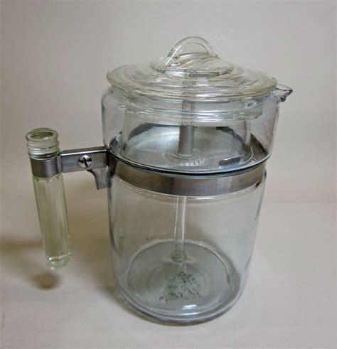 Pyrex Flameware 6 Cup Percolator Pyrex