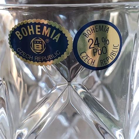 Double Old Fashioned Crystal Glasses Wedge Cross Cut