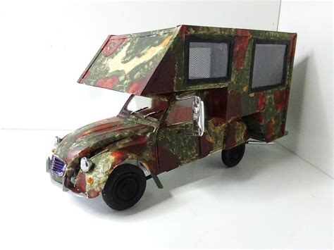 Citroen 2cv Camper Ready For Inspection Vehicles