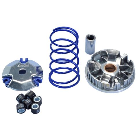 Polini Hi Speed Peugeot Speedfight T Sym Mio Variator Kit Silver Motardinn