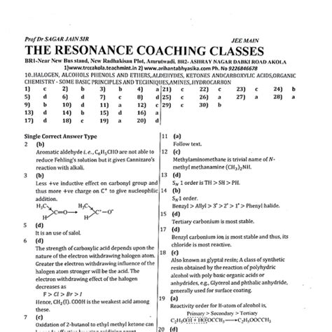 IUPAC Chart Functional Group And Suffix Prefix And Their Principal Order Chemistry Notes