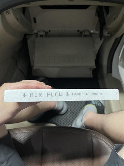 아반떼 Hd 에어컨 필터 교체하기