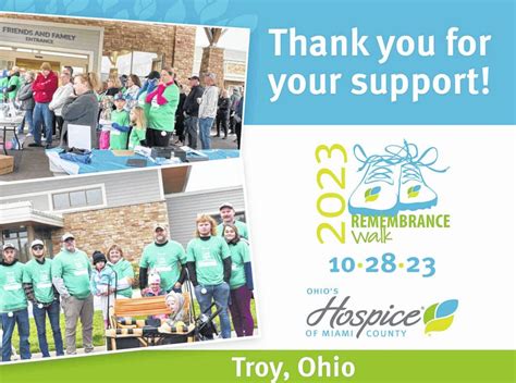 Miami County Ohio Hospice Holds Remembrance Walk Miami Valley Today