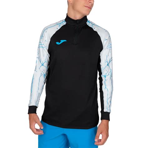 Joma Elite Ix Mens Running Shirt Blackwhite