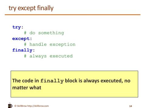Python Programming Essentials M21 Exception Handling Pptx