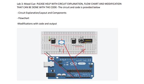 Lab 3 Mood Cue PLEASE HELP WITH CIRCUIT Chegg Com