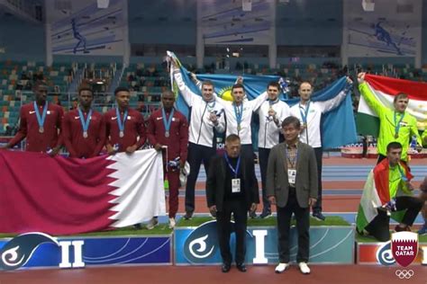 Team Qatar 🇶🇦 On Twitter بطلنا محمدالقرني يحقق ذهبية سباق 3000 م 🥇