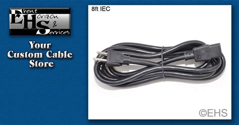 Iec Ft Power Cord Event Horizon Services