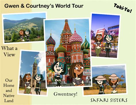 Gwen And Courtneys World Tour By Uranimated18 On Deviantart
