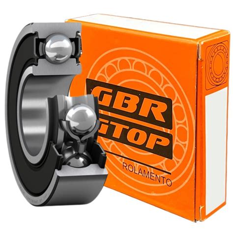 Kit 10 Rolamentos 6301 2RS GBR GTOP 12x37x12 BASSOTTO SUPRIMENTOS
