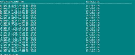 tracking alert log file by x dbgalertext oracle ckpt