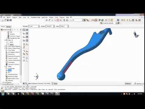 Abaqus 3D Stress Analysis YouTube