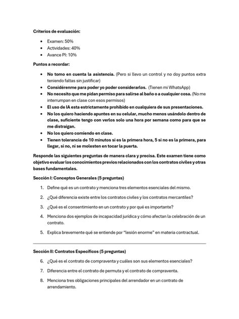 Derecho Civil Iv Clase 1 Diagnostico Pdf Ley Común Derecho Privado