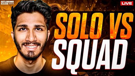 Solo Vs Squads🔥 Battlegrounds Mobile India Emulator Shoutout Yt 🔴