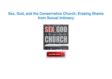 Ppt Pdf Read Free Sex God And The Conservative Church Erasing