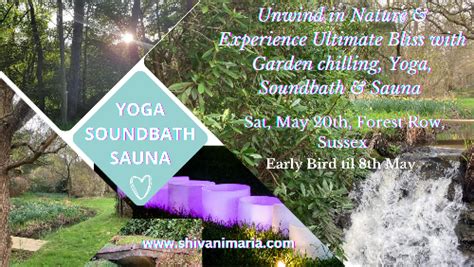 View Our Past Event Yoga Sound Bath And Sauna Day Retreat Shivani