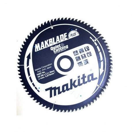 Lama Ø 260mm 80 denti B 08779 per troncatrice originale Makita