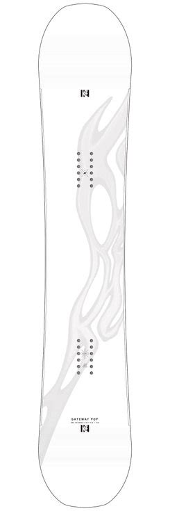 Tabla De Snowboard K2 Gateway Pop Invierno 2024 Glisshop